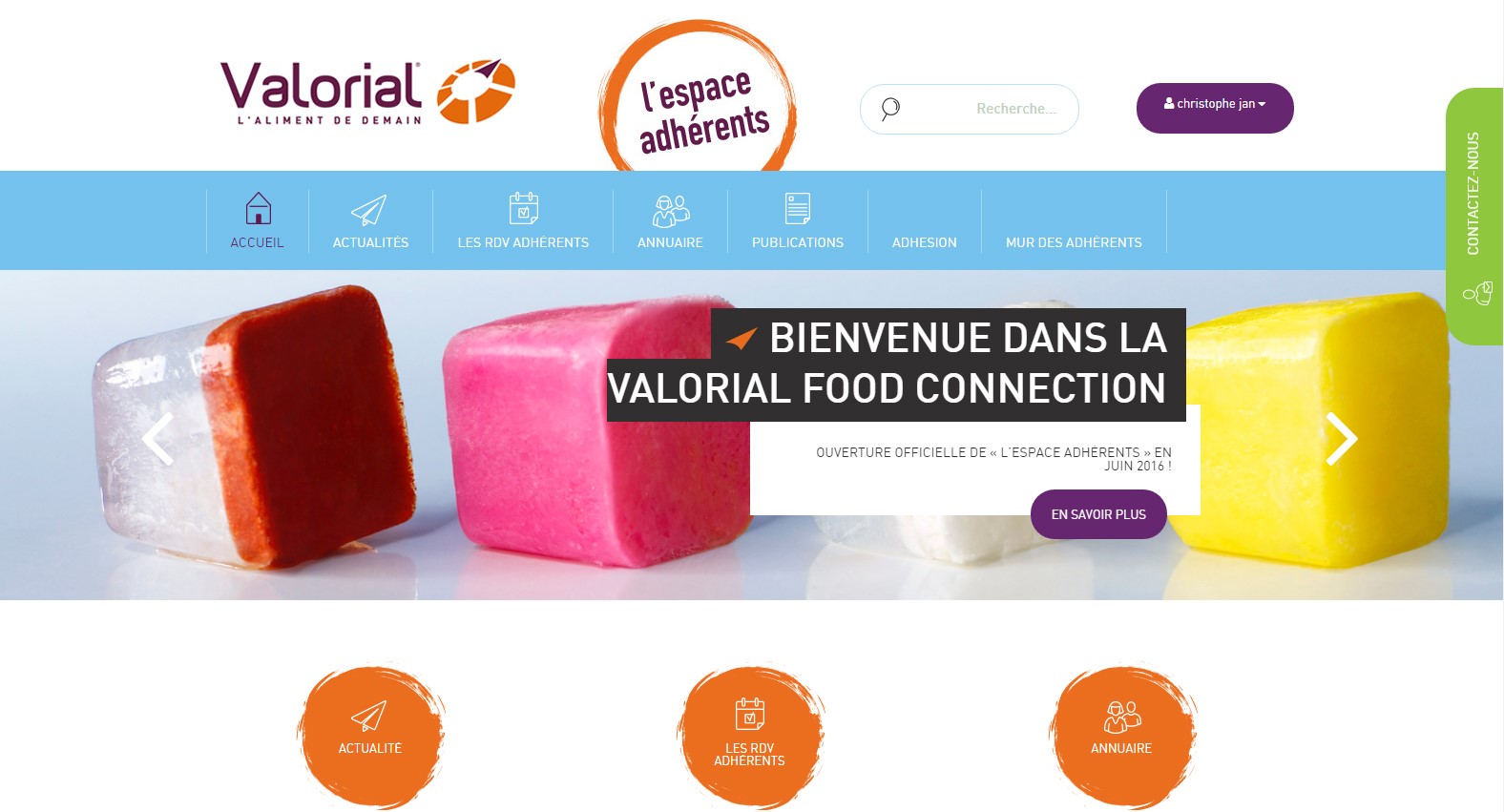 L'Espace adhérents : une plateforme à votre service ! - Valorial