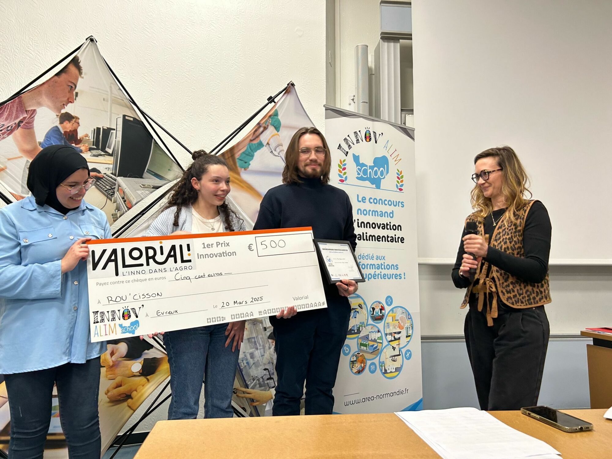 Les Trophées de l'Innovation Innov'Alim School 2025 - Valorial